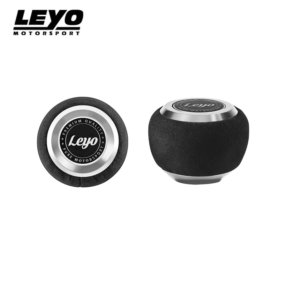 LEYO - Black Alcantara/Silver Anodized DSG Shift Knob (VAG) — VAG Garage Australia PTY LTD