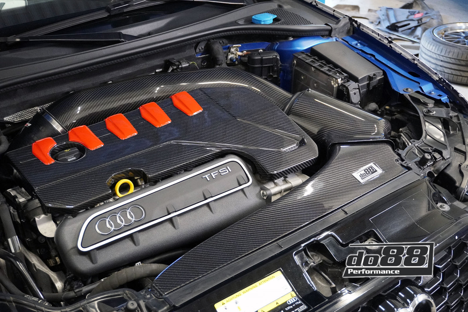 do88 - Audi RS3 (8V) / TT RS (8S) BeastFlow Carbon Fibre Closed Intake — VAG Garage Australia ...