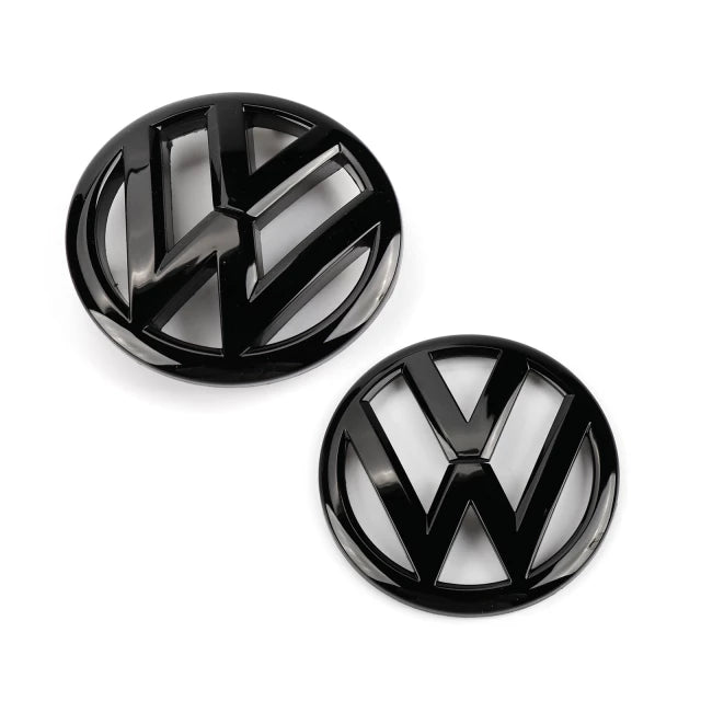 VW Gloss Black Badge Set Polo MK5 6R TSI/GTI 2009 - 13 (Clip on) — VAG ...
