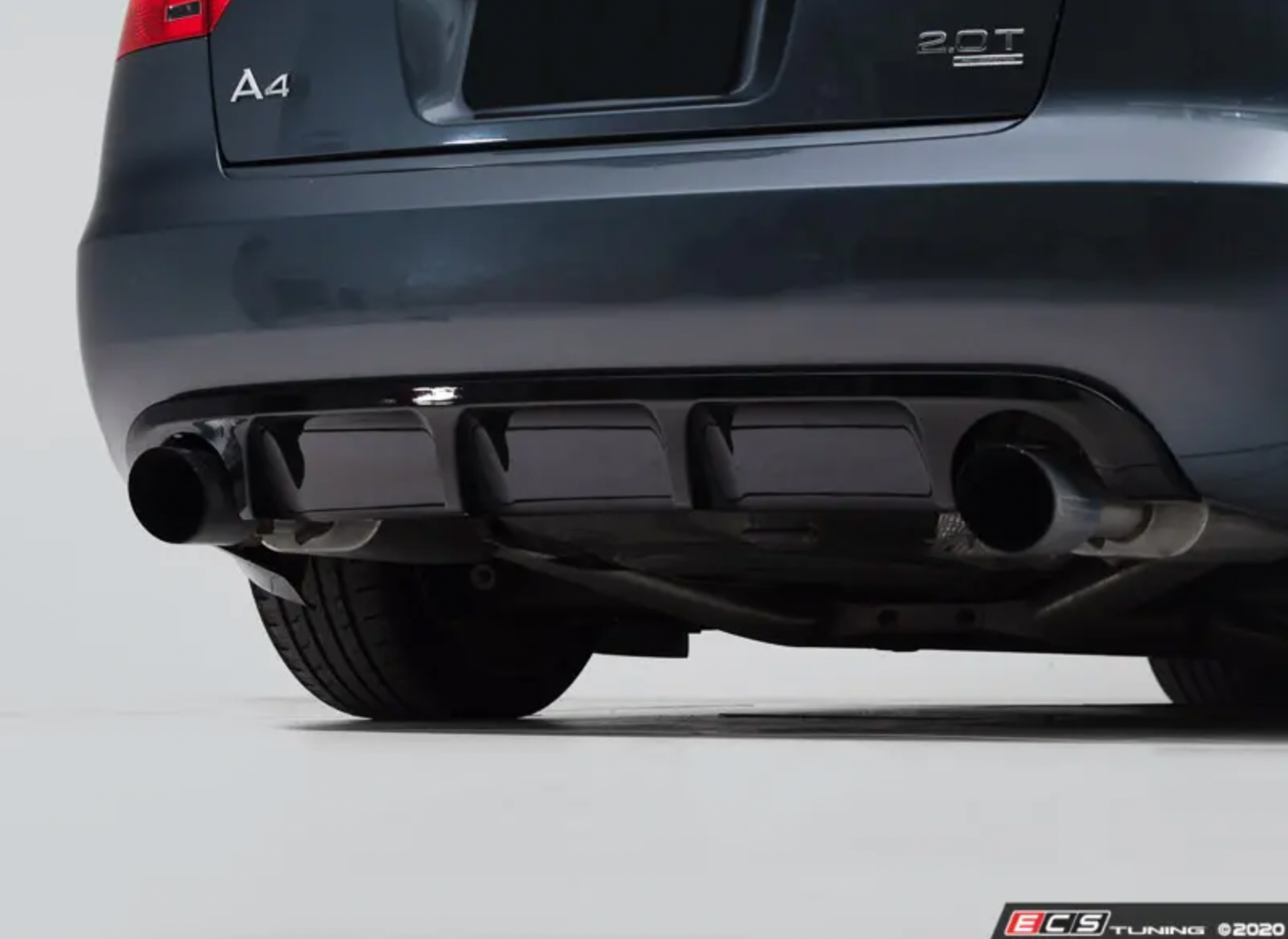 Audi B7 A4 Rear Diffuser - Gloss Black — VAG Garage Australia PTY LTD