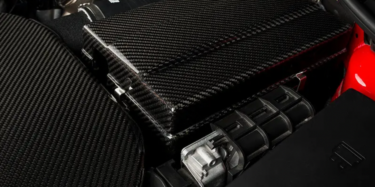 ECS Tuning Carbon Fibre Battery Cover Kit MQB MK7 A3/S3 8V — VAG Garage ...