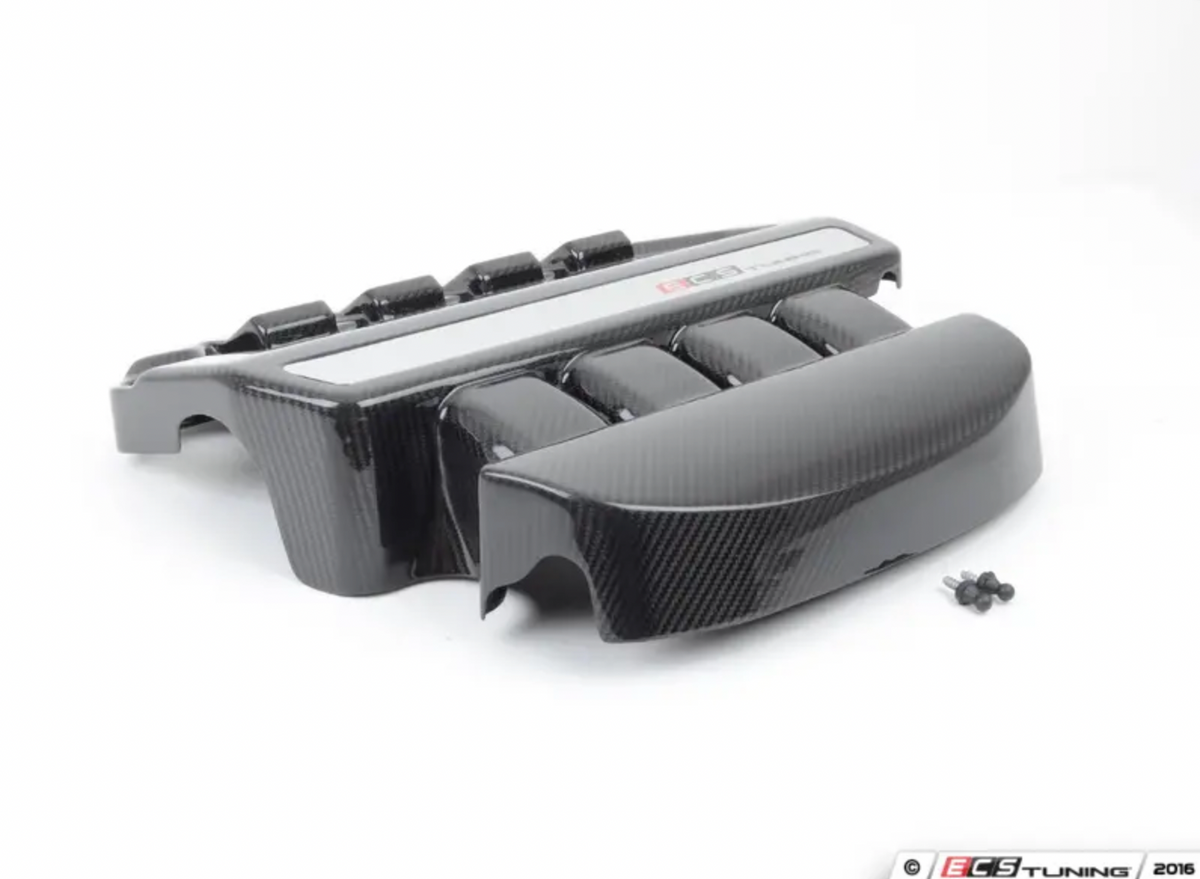 ECS Tuning Carbon Fibre Engine Cover MQB MK7 A3/S3 8V — VAG Garage ...