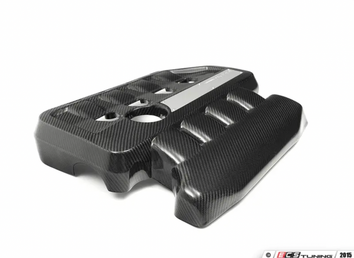 ECS Tuning Carbon Fibre Engine Cover - Audi B8 A4/A5 2.0T — VAG Garage ...